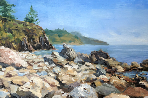 Landscape from Photo Reference [Class in San Francisco] @ Richmond Art ...