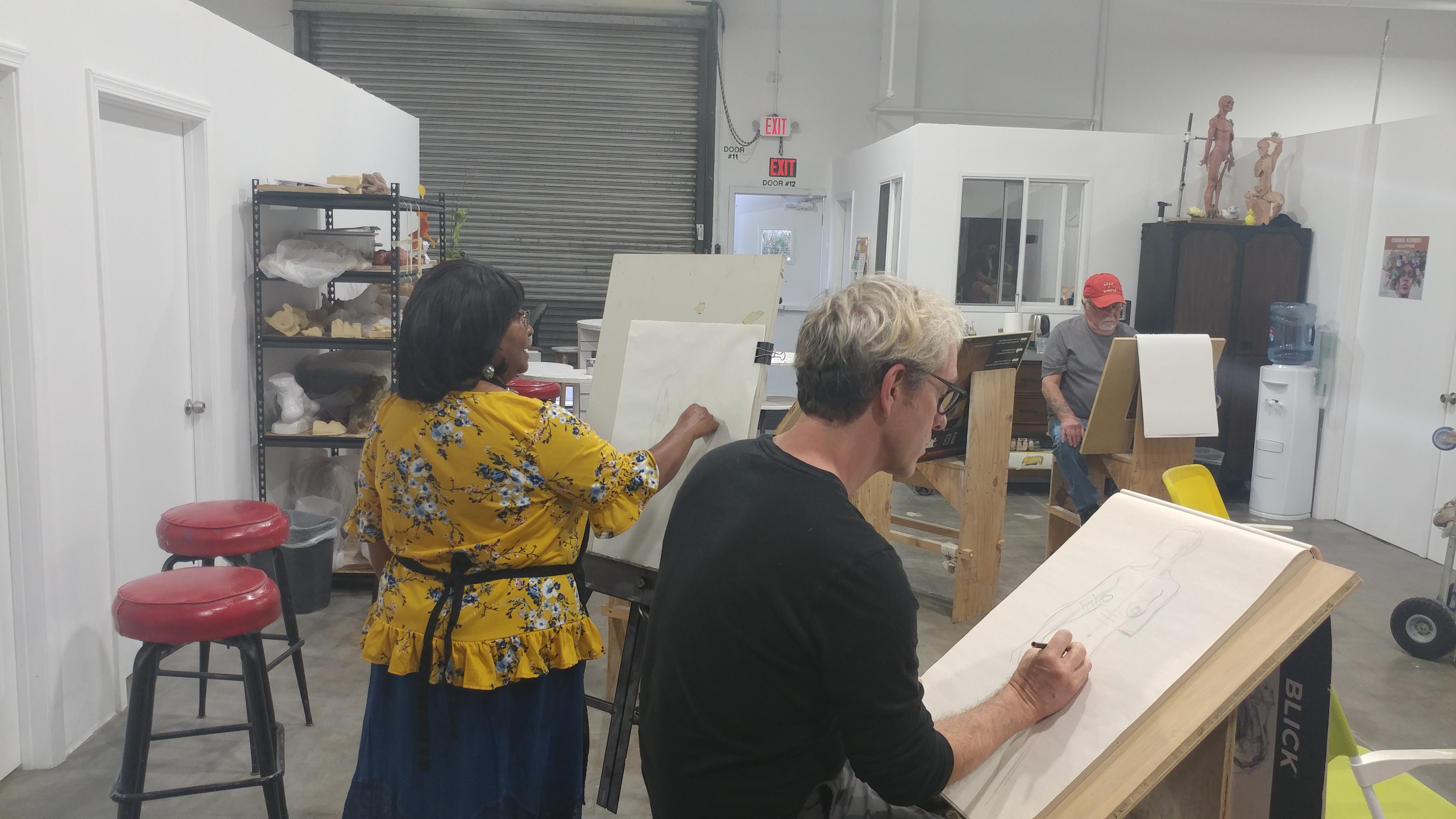 Life Model Drawing Series [Class in Los Angeles] @ Teale Sculpture ...