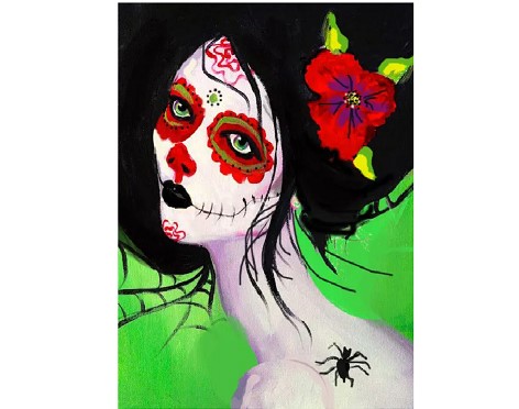 Sugar Girl [Class in San Diego] @ Painting & Vino | CourseHorse
