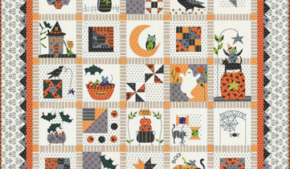 Spooky Halloween Row of the Month [Class in Los Angeles] @ Quilt ...