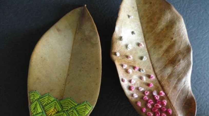 Unconventional Embroidery: Leaf Stitch [Class in Chicago] @ Chicago ...