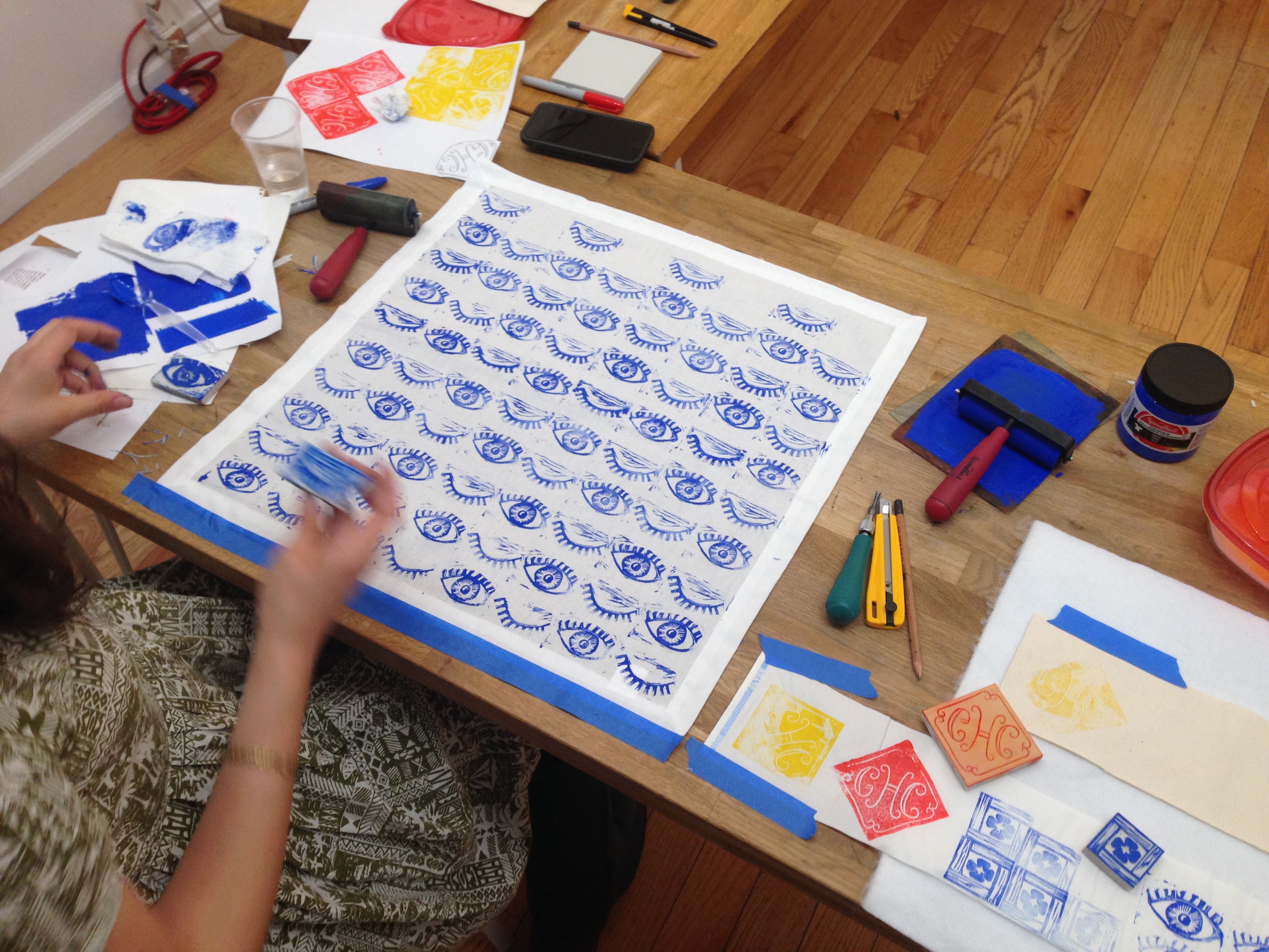 Block Printing Classes NYC, New York | CourseHorse