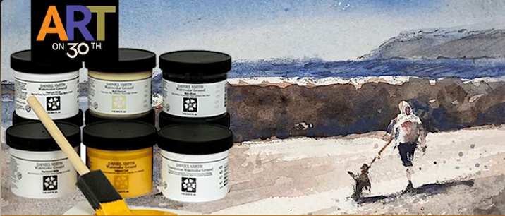 Daniel Smith Watercolor Ground Workshop - Watercolor Classes San Diego ...