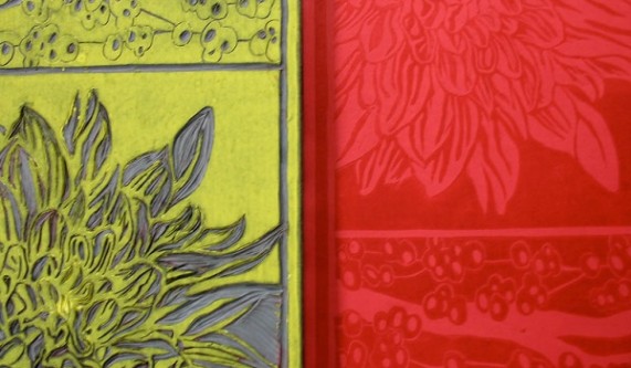 Reduction Block Printing [Class in Brooklyn] @ Brooklyn Botanic Garden ...